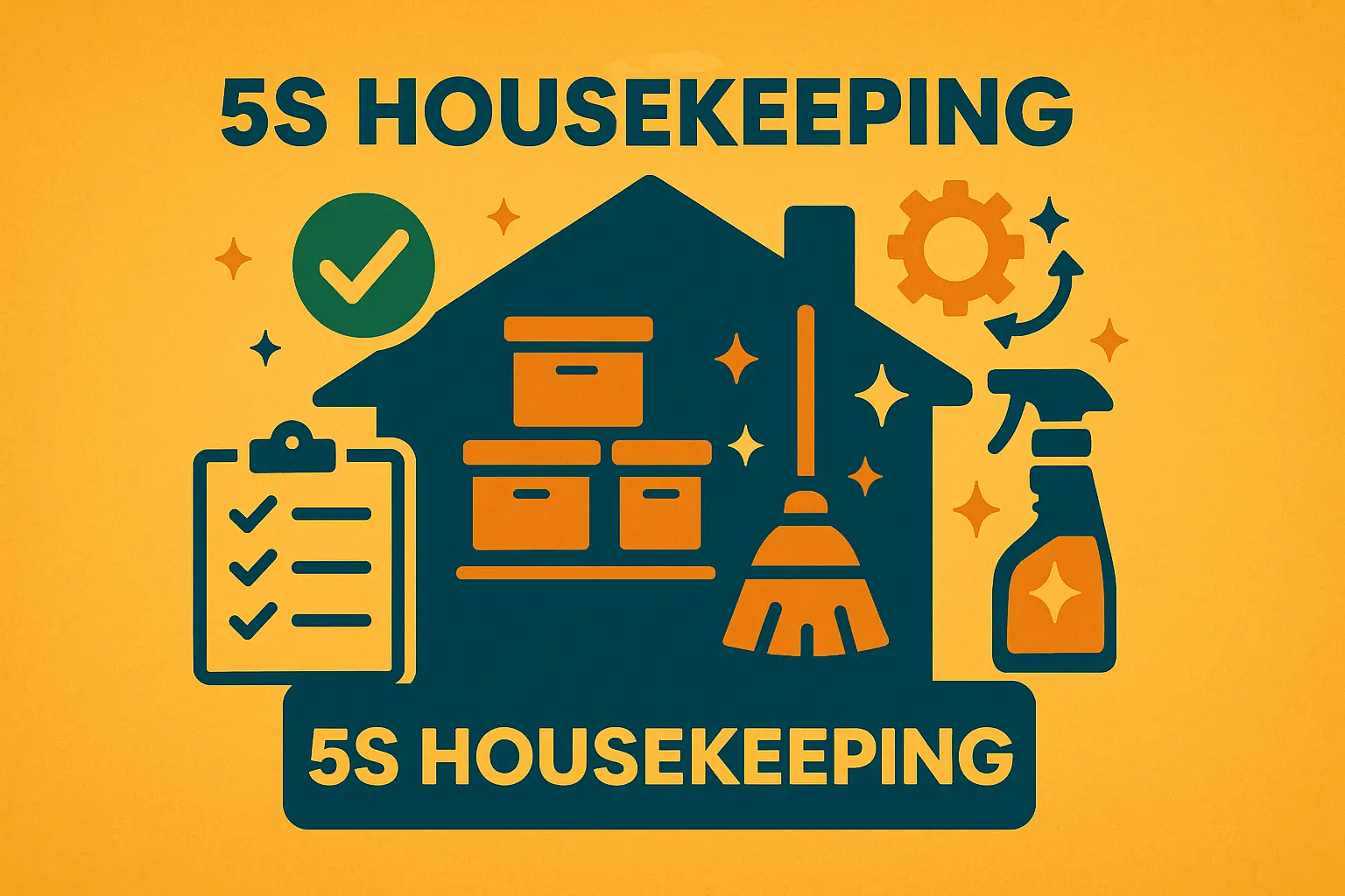 5S Housekeeping - What is it? with Action Checklist