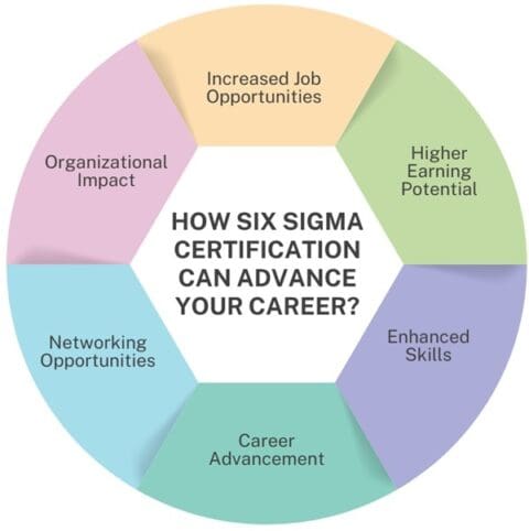 What are the Six Sigma Certification Levels?