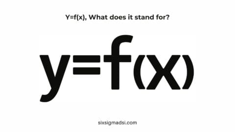 What Does y=f(x) Mean, and How to Use It?